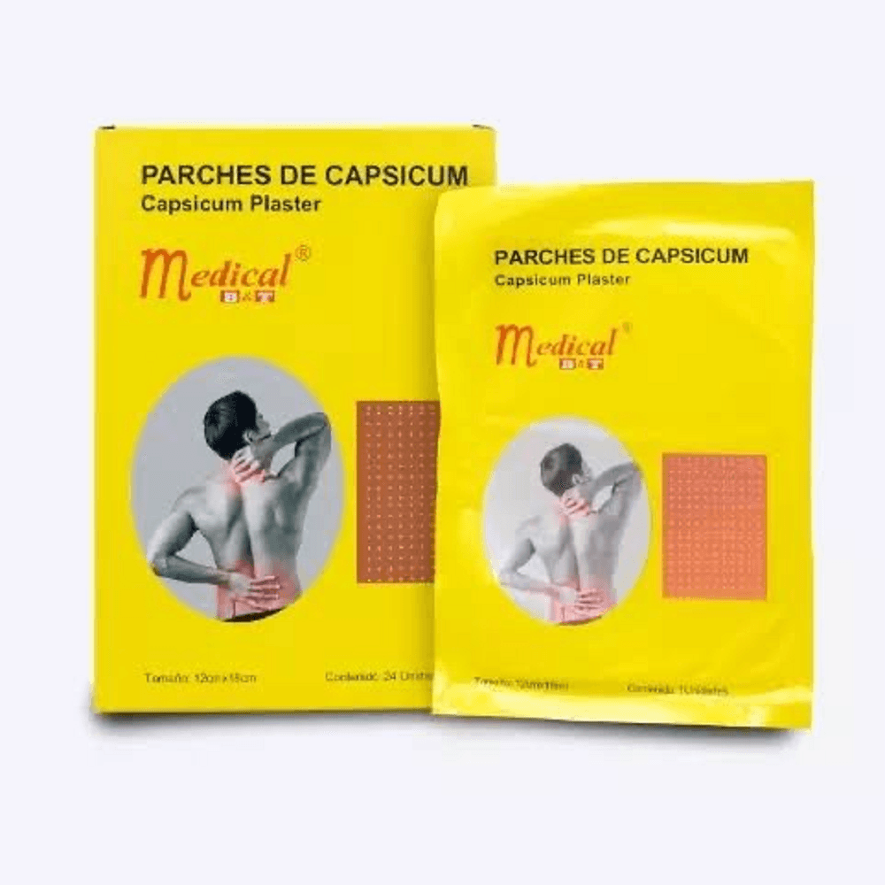 Parche de Capsicum para Dolor Muscular - Real Plaza