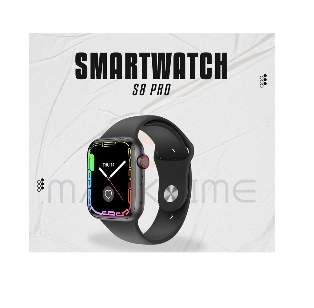 Smartwach S8 Pro Reloj Inteligente - Real Plaza