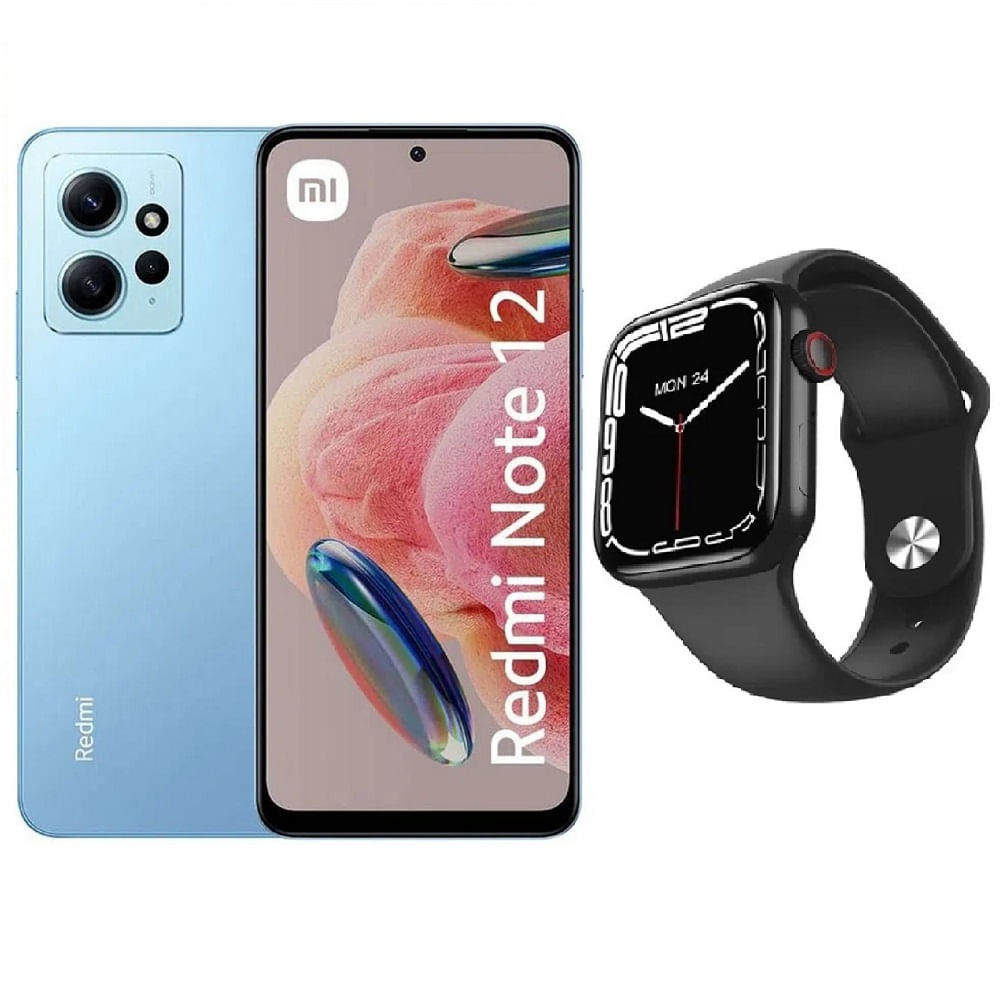 Xiaomi Redmi Note 12 128GB Azul Smartwatch - Real Plaza
