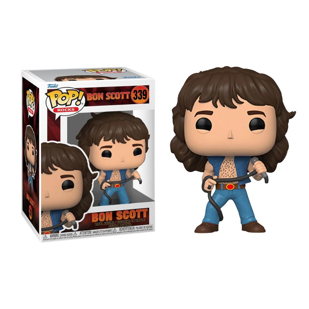 Funko Pop Rocks AC/DC Bon Scott - Real Plaza