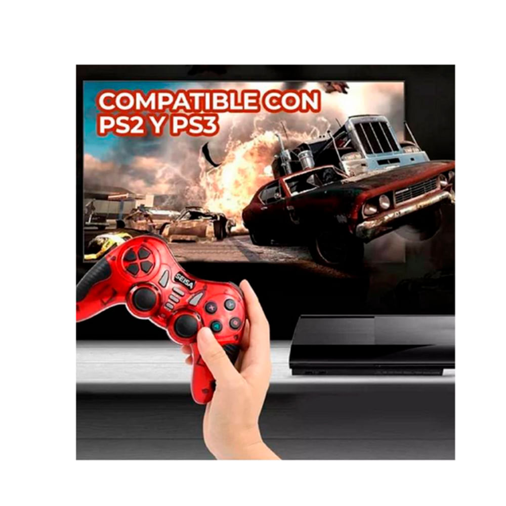 Mando Inalámbrico para PC PS2 PS3 Xbox Android Tv Box SJ-913 - Real Plaza