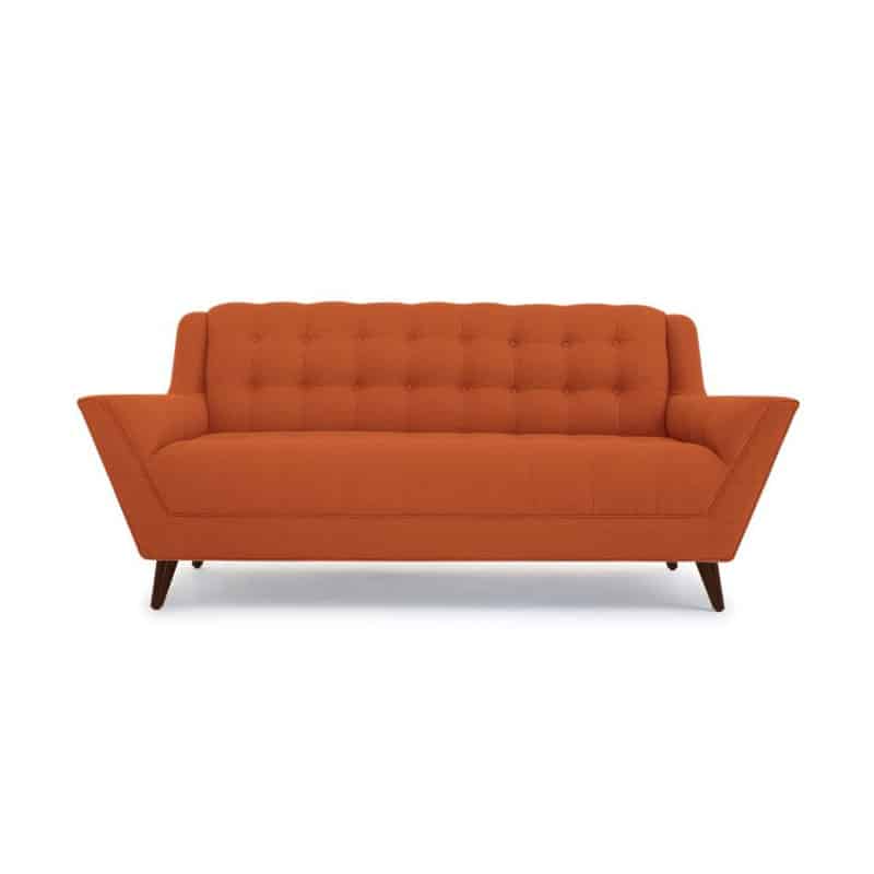 Sofa 2 Cuerpos Valism Naranja Hys - Real Plaza