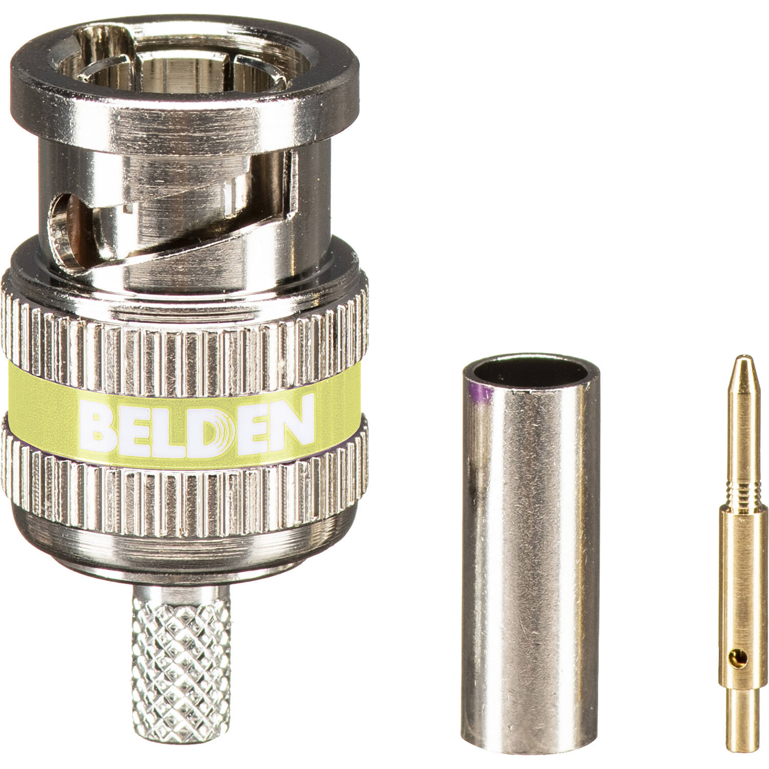 Conector de Crimpado de 3 Piezas Belden 6 Ghz Bnc para Cable Coaxial ...