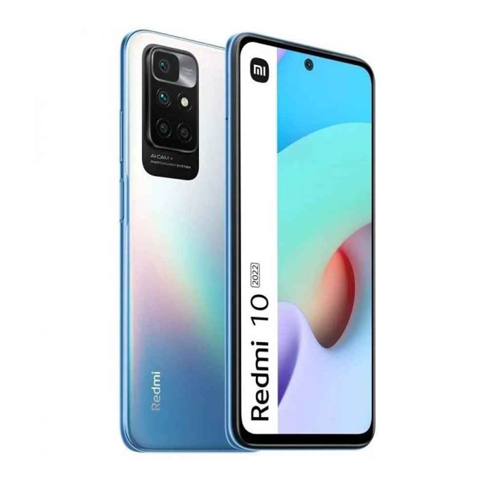 Celular Xiaomi Redmi 10 2022 128GB 4GB Ram Color Azul - Real Plaza