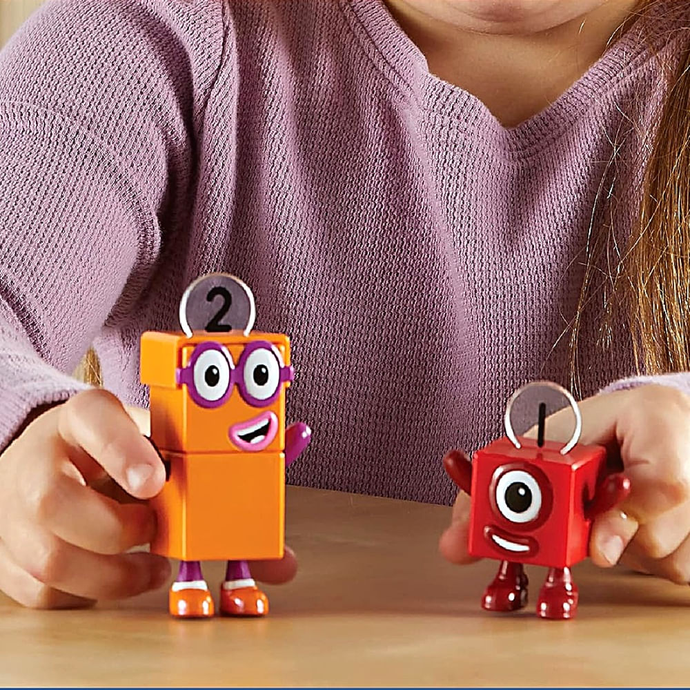 Set de Figuras Number Blocks 1 y 2 con bicicleta - Real Plaza