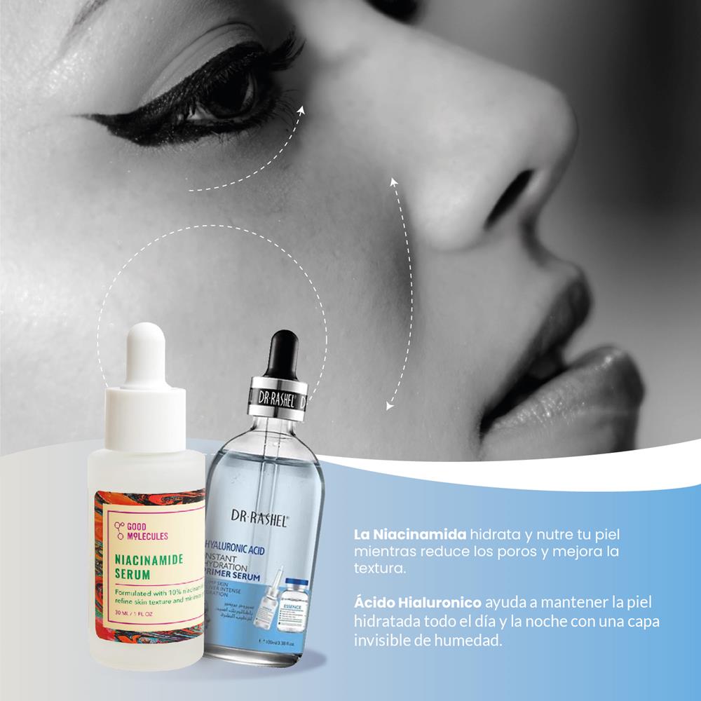 Niacinamide 30ml Good Molecules + Acido Hialuronico Dr Rashel 100ml ...