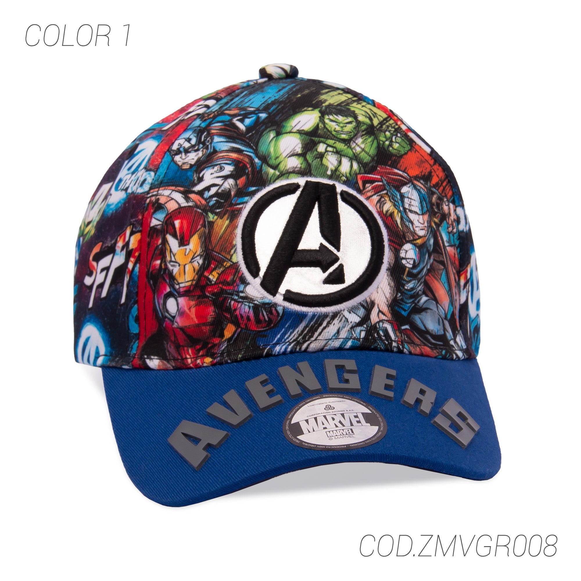 Gorra Malla Kids Zmvgr008 Marvel 1018740 - Real Plaza