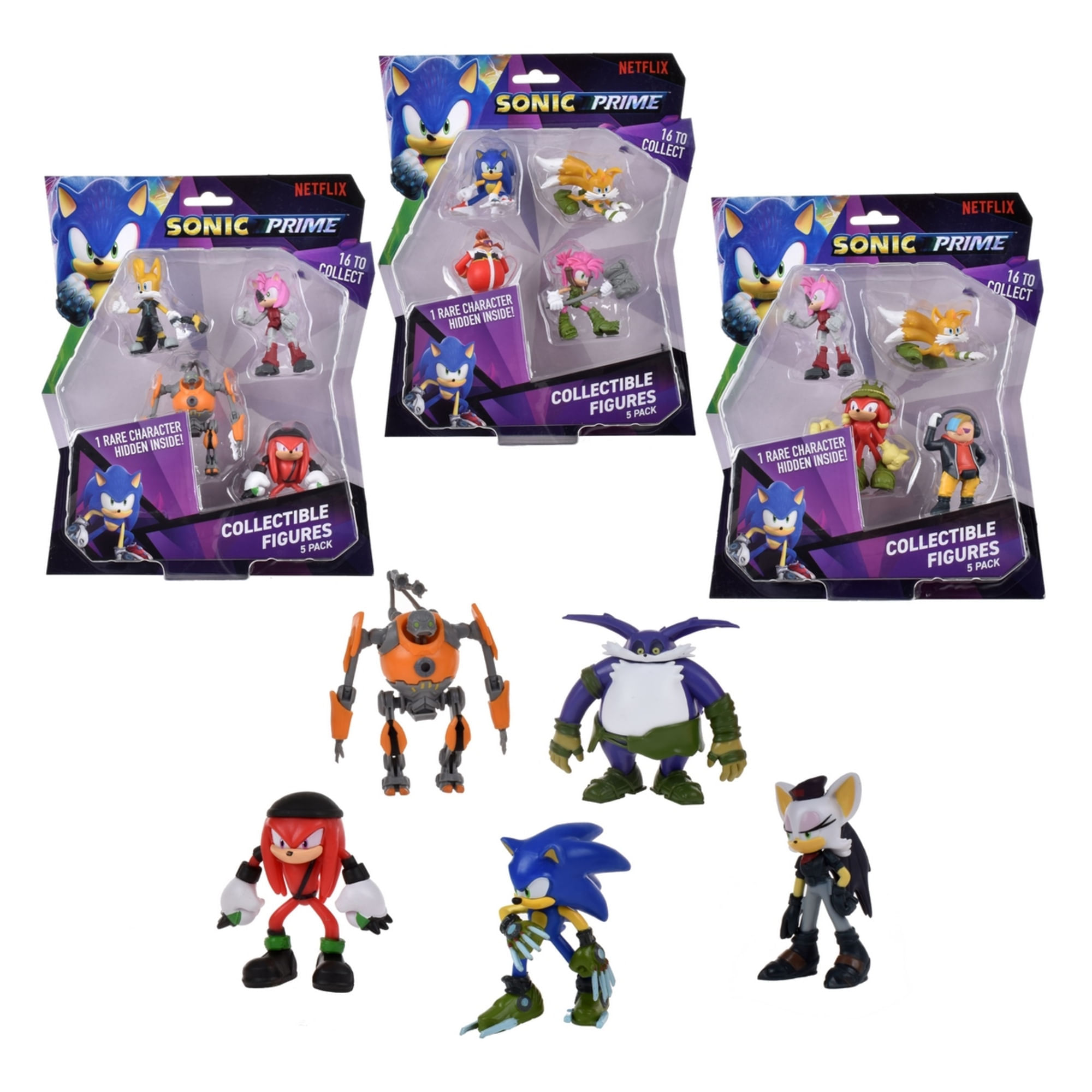 Pack SONIC 7cm 5un (Modelos Aleatorios) - Real Plaza