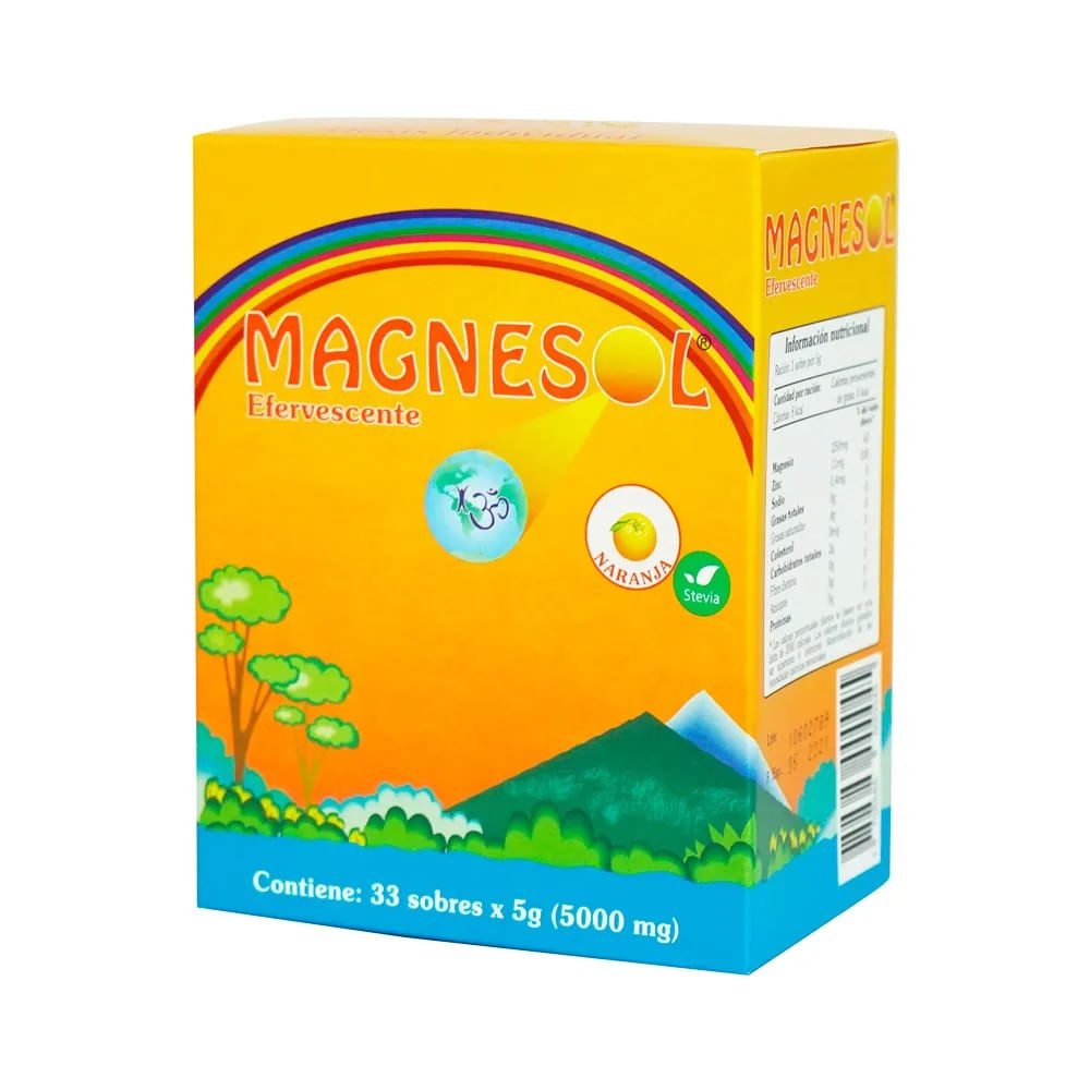 Magnesol Efervescente Magnesol x 33 unidades Limón - Real Plaza
