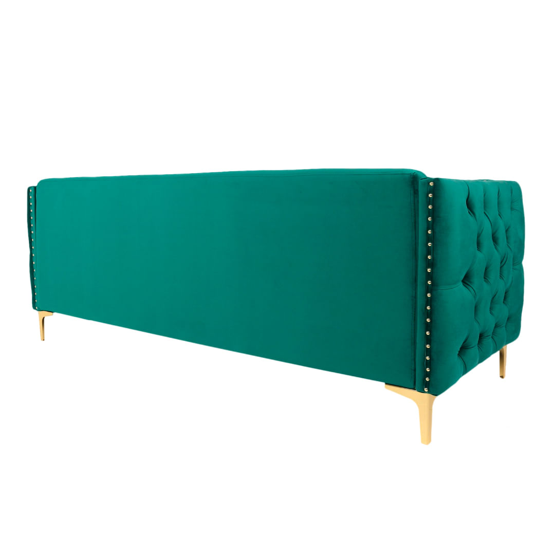 Sofa 3 Cuerpos Joseph Verde Modelarq - Real Plaza