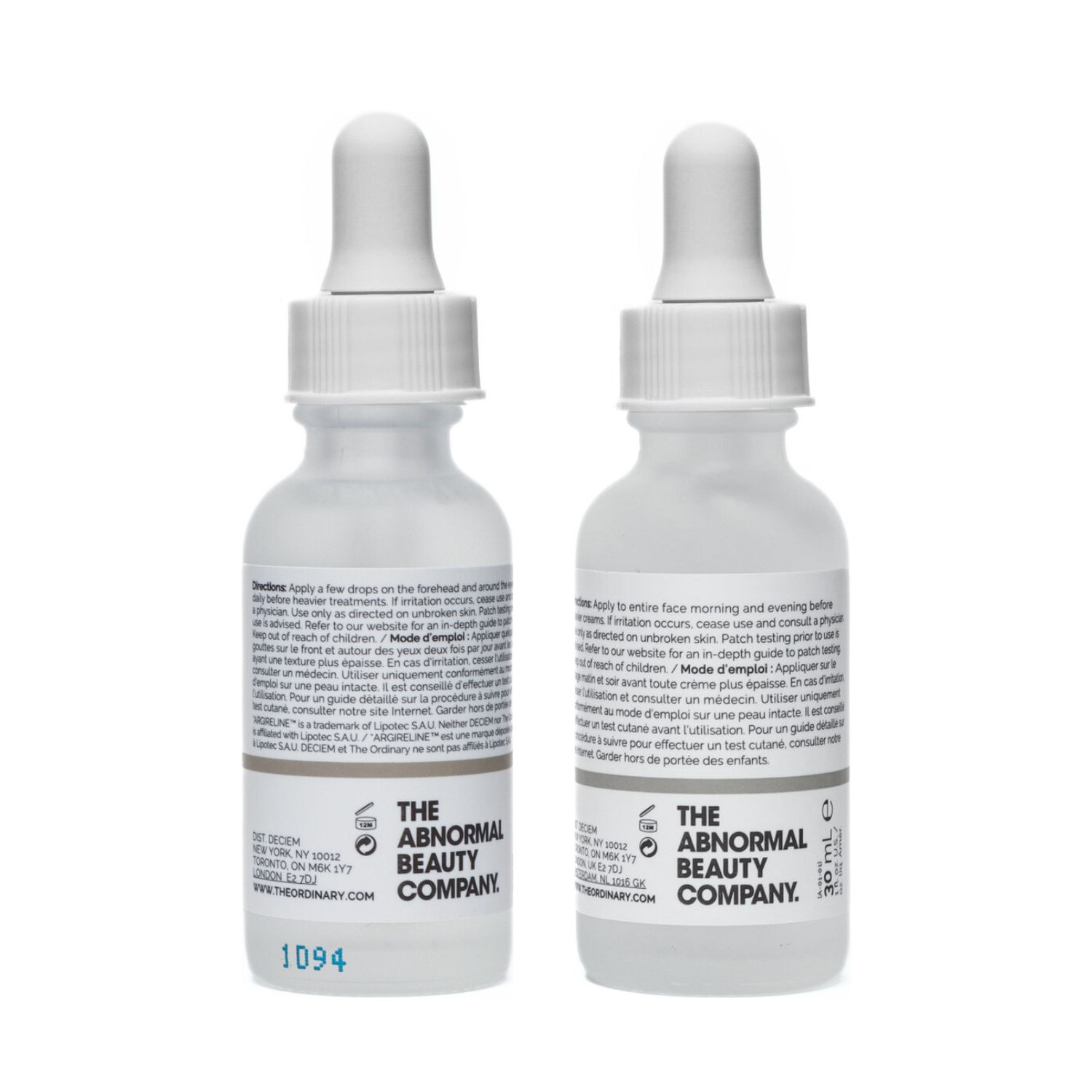 Argireline Solution 10 y Hyaluronic Acid 2 B5 Pack The Ordinary ...