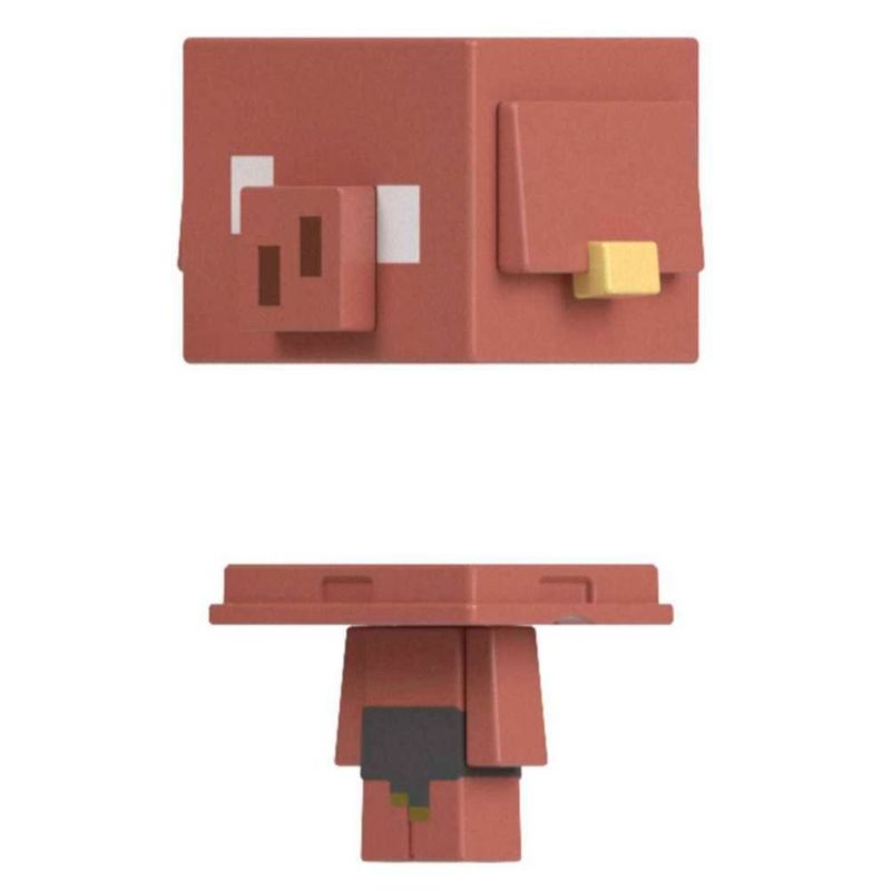 Figura Minecraft Cabezas Mob Fig Mini Piglin - Real Plaza