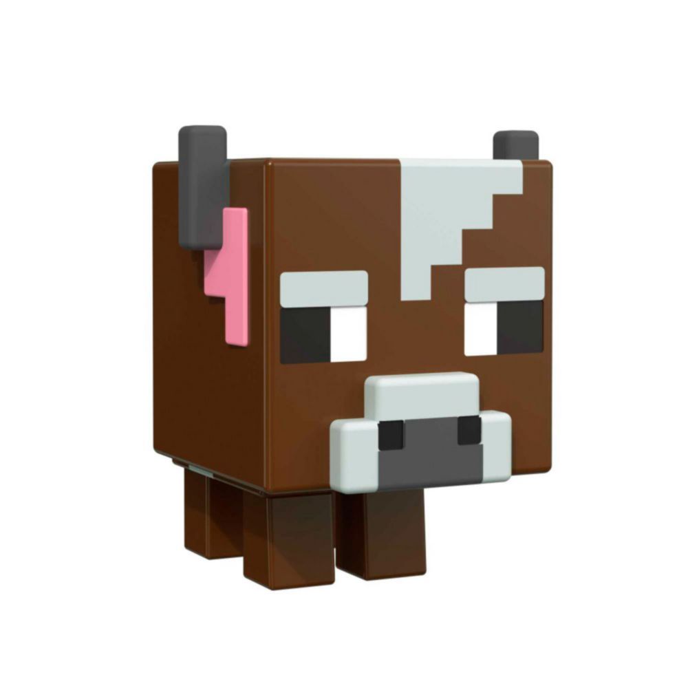 Figura Minecraft Cabezas Mob Mini Vaca - Real Plaza