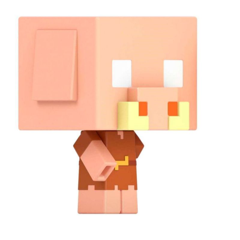 Figura Minecraft Cabezas Mob Piglin Mini - Real Plaza