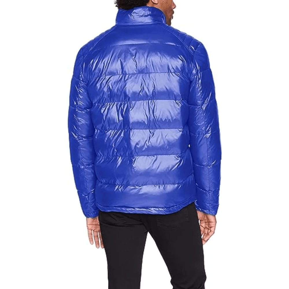 Casaca Guess Puffer Jacket Hood - Azul Indigo - Real Plaza