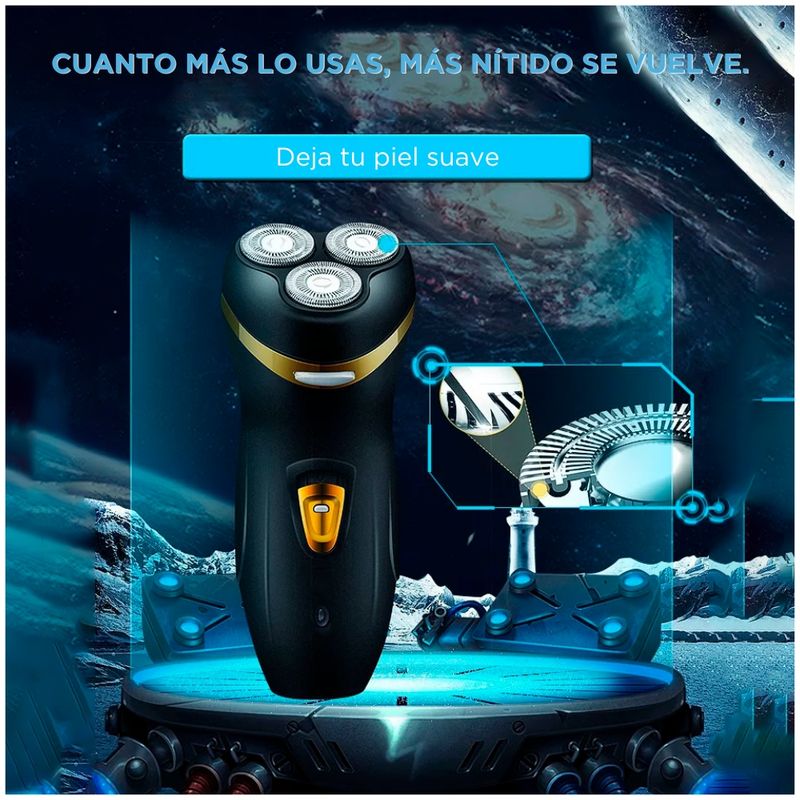 Máquina de Afeitar Profesional Afeitadora Rasurador Eléctrico 2en1 67A ...