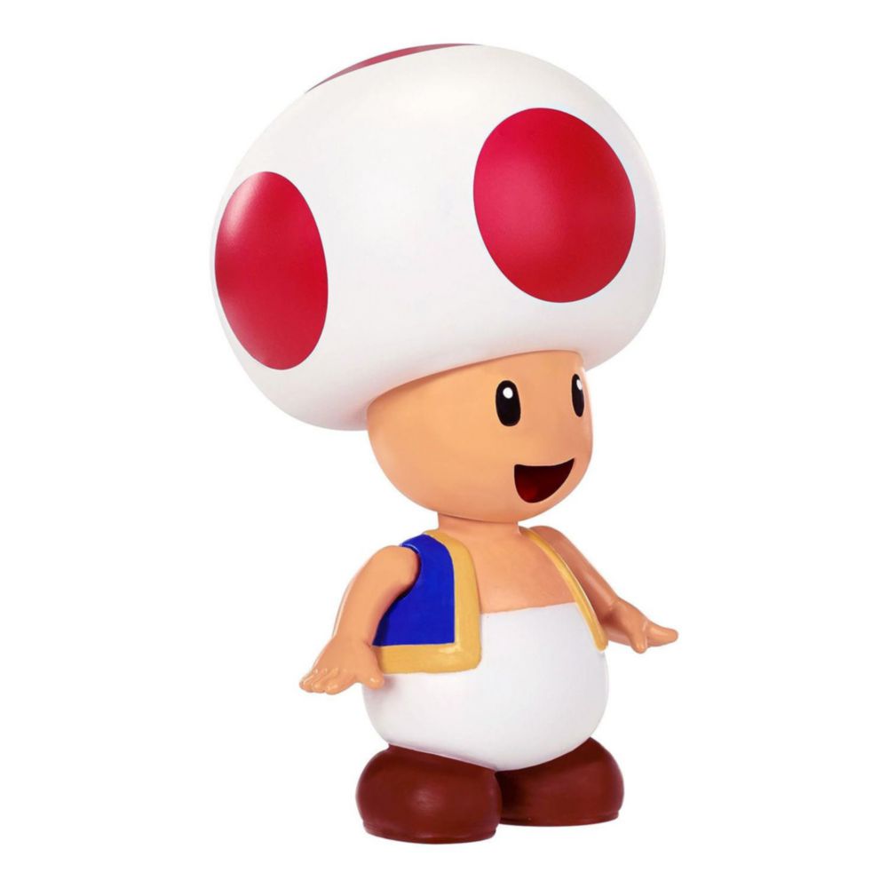 Figura Nintendo 10.5Cm Red Toad - Real Plaza
