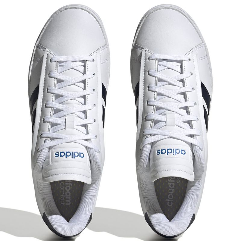 Zapatilla Urbana Hombre Adidas Grand Court Alpha IF8081 Blanco Talla 9 ...