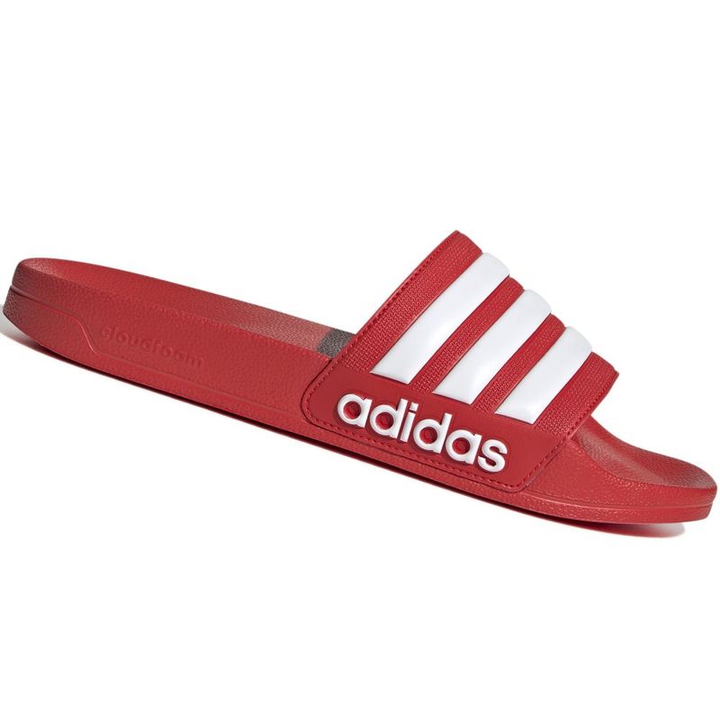 Sandalia Hombre Adidas Adilette Shower GZ5923 Rojo Talla 11 - Real Plaza