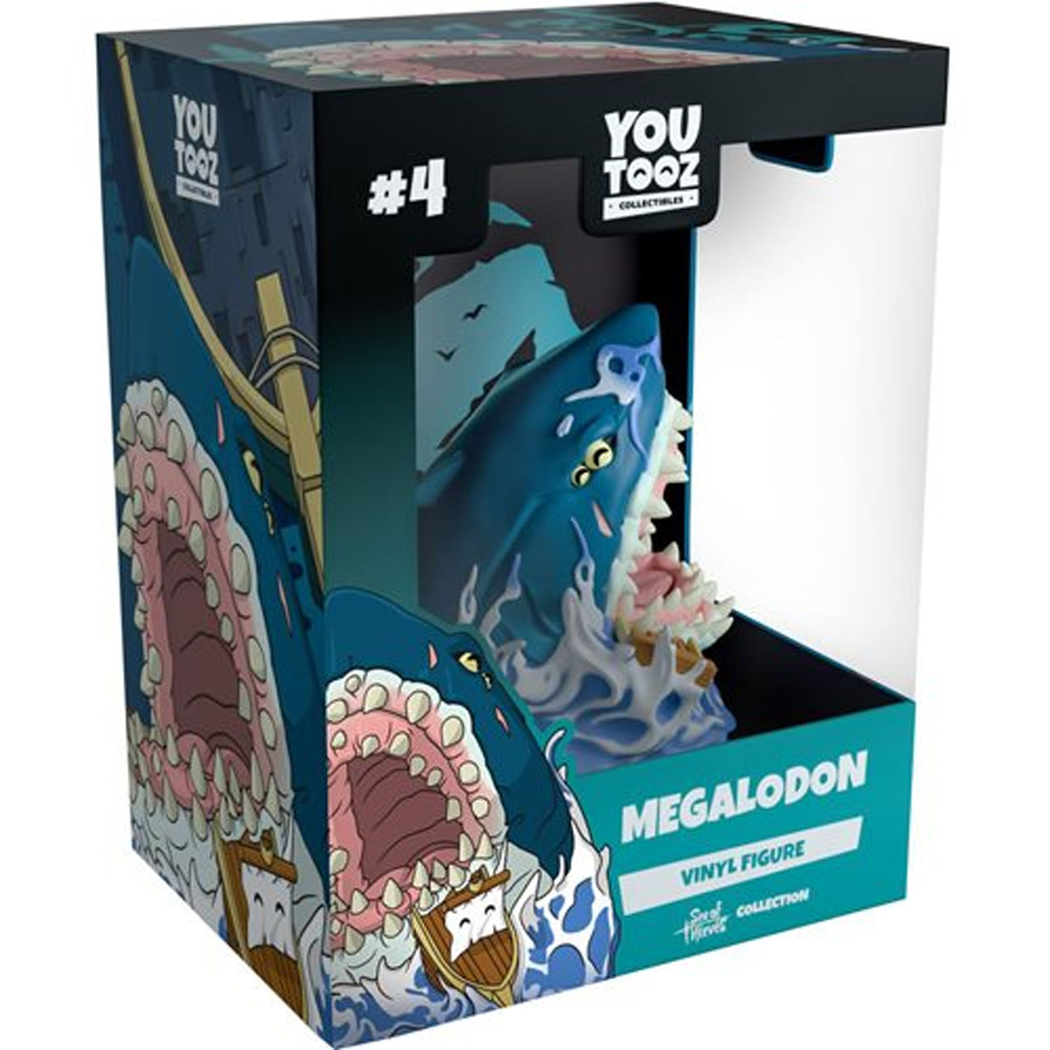 Sea Of Thieves Megalodon Vinyl Figure Real Plaza