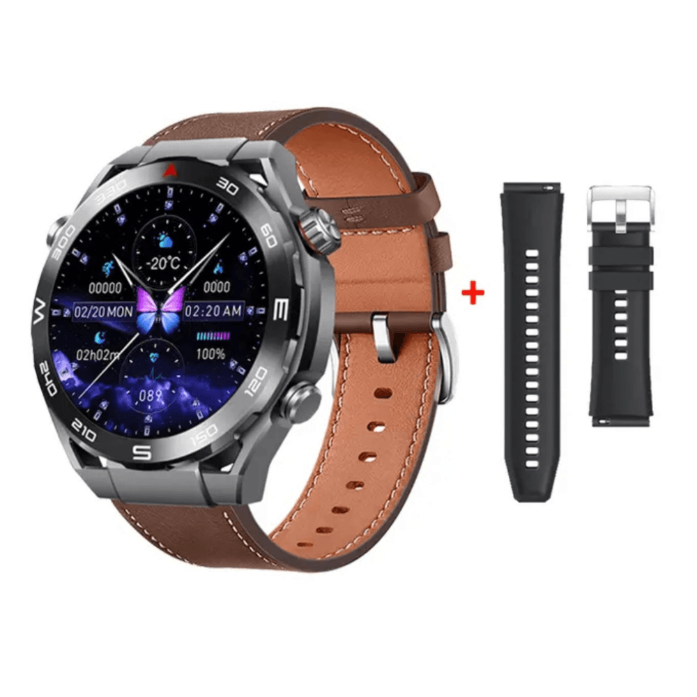 Pack Smartwatch HK5 Hero Negro GPT + Correa y Audífonos Pro 6 Blanco ...