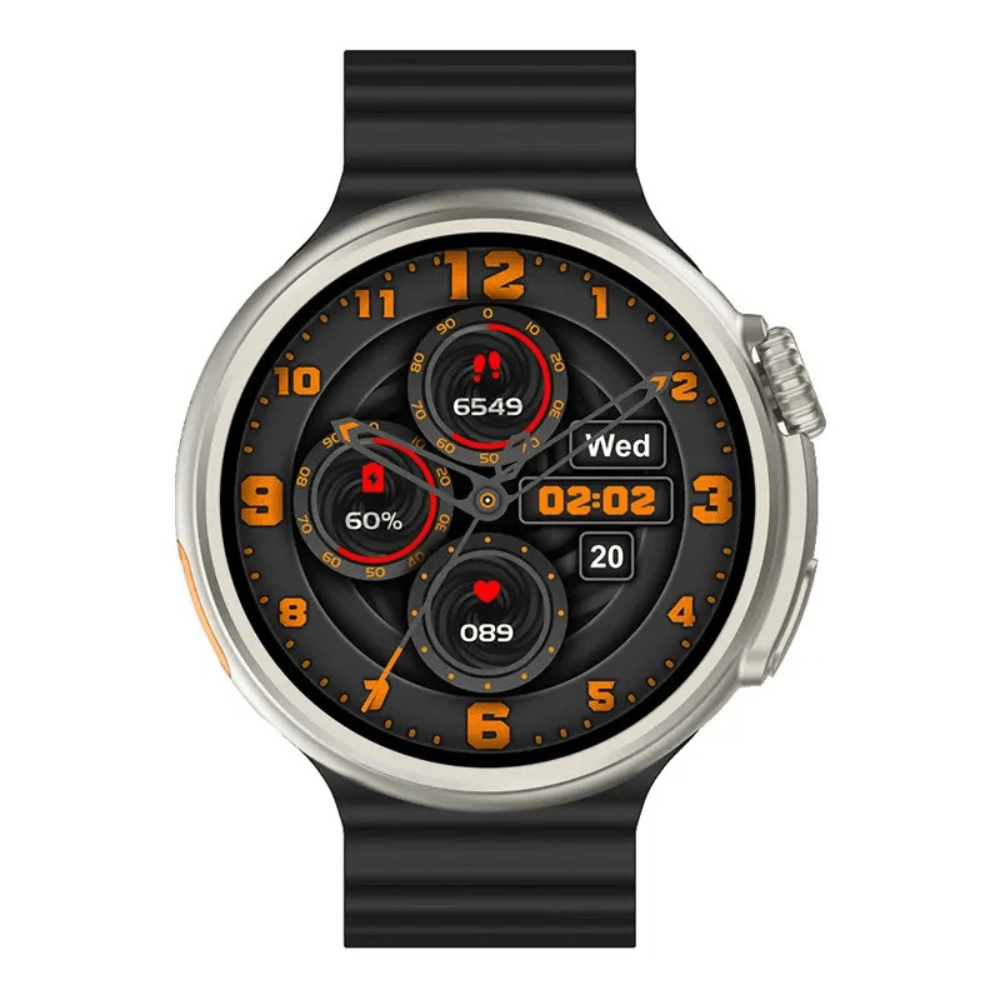 Pack Smartwatch Z78 Ultra Negro Amoled y Audífonos P9 Blanco - Real Plaza