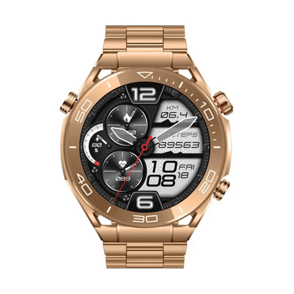 Pack Smartwatch HW5 Ultimate Dorado Triple Correa Amoled GPS y ...