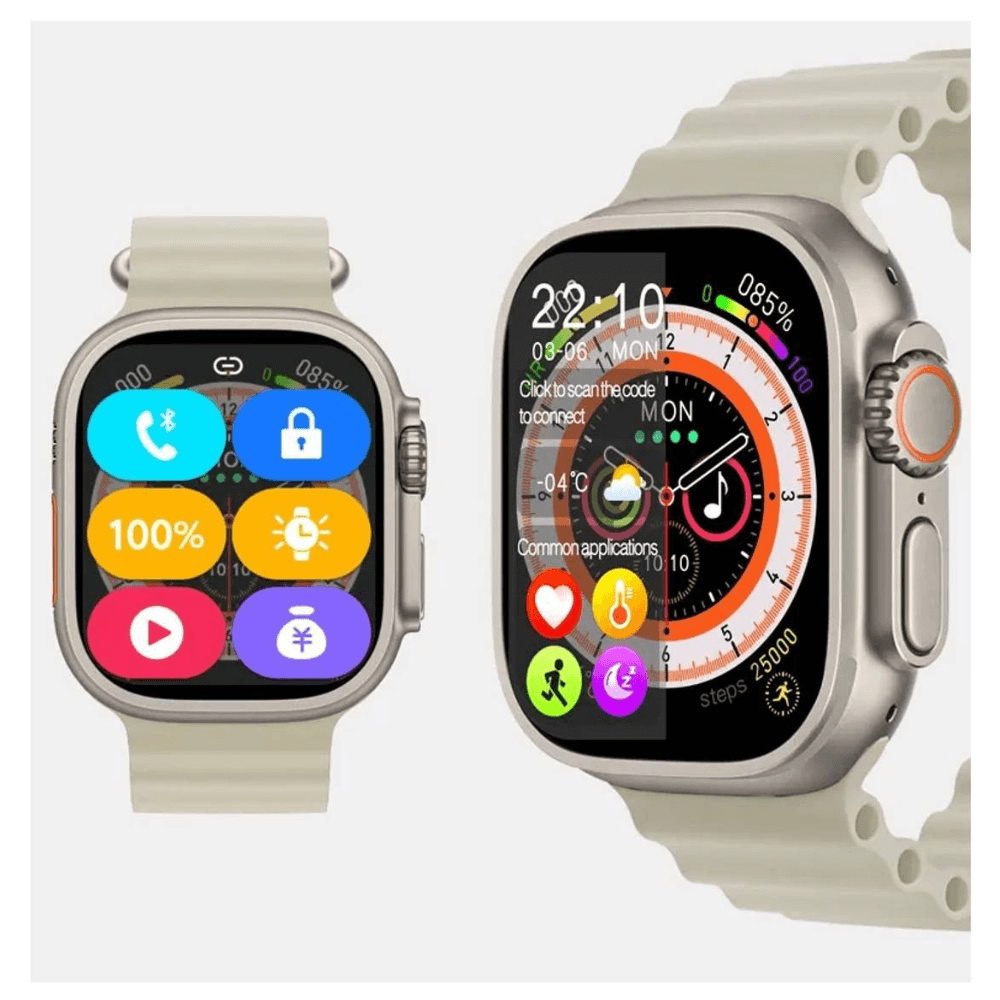 Pack Smartwatch Hello Watch 3 Beige 4GB Amoled Acuatico y Audifonos Pro ...