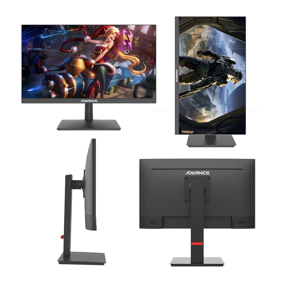 Monitor Advance ADV-2450S 23.8 Pulgadas IPS 1920x1080 FullHD HDMI DP ...