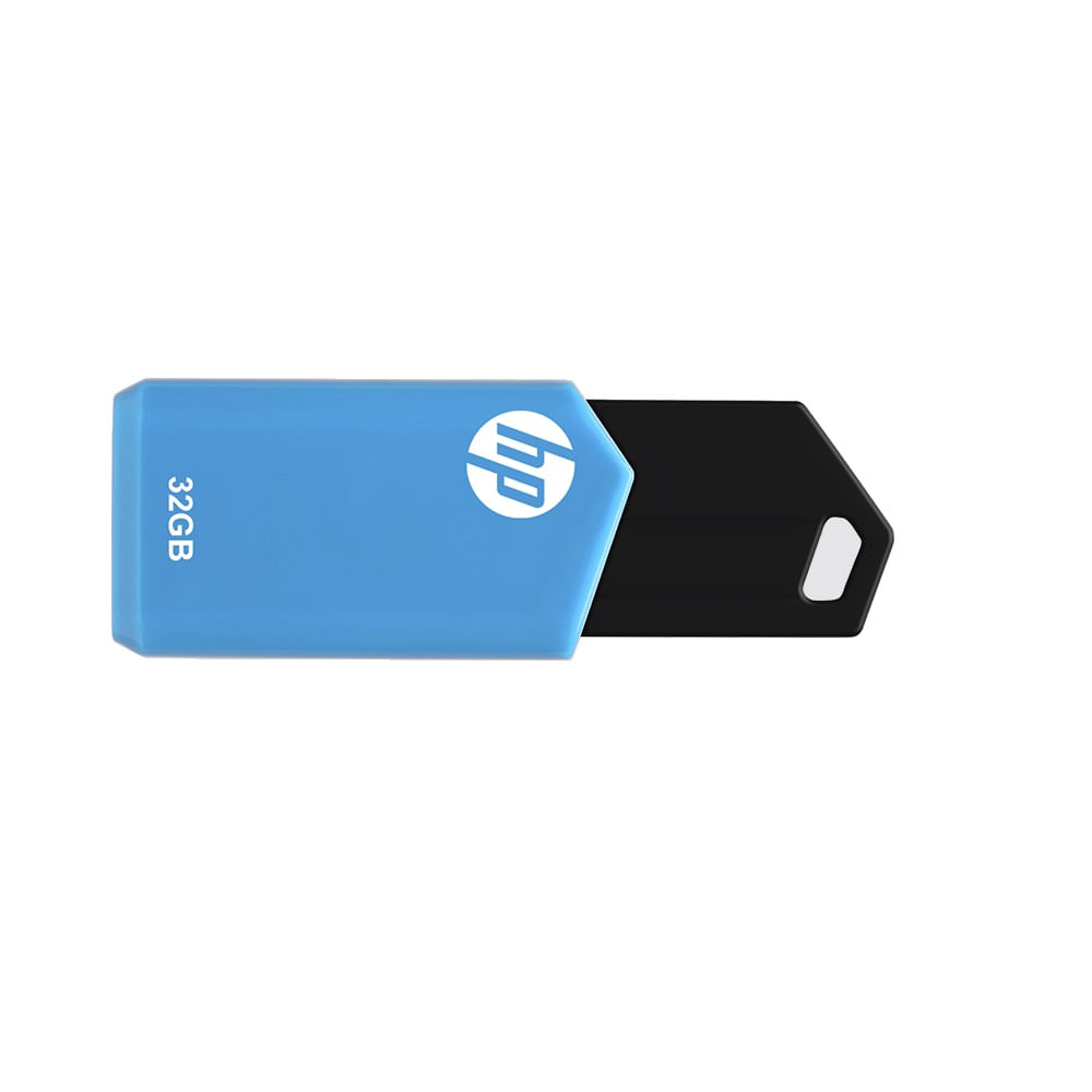 Memoria Usb HP V150W 32GB Negro Azul - Real Plaza