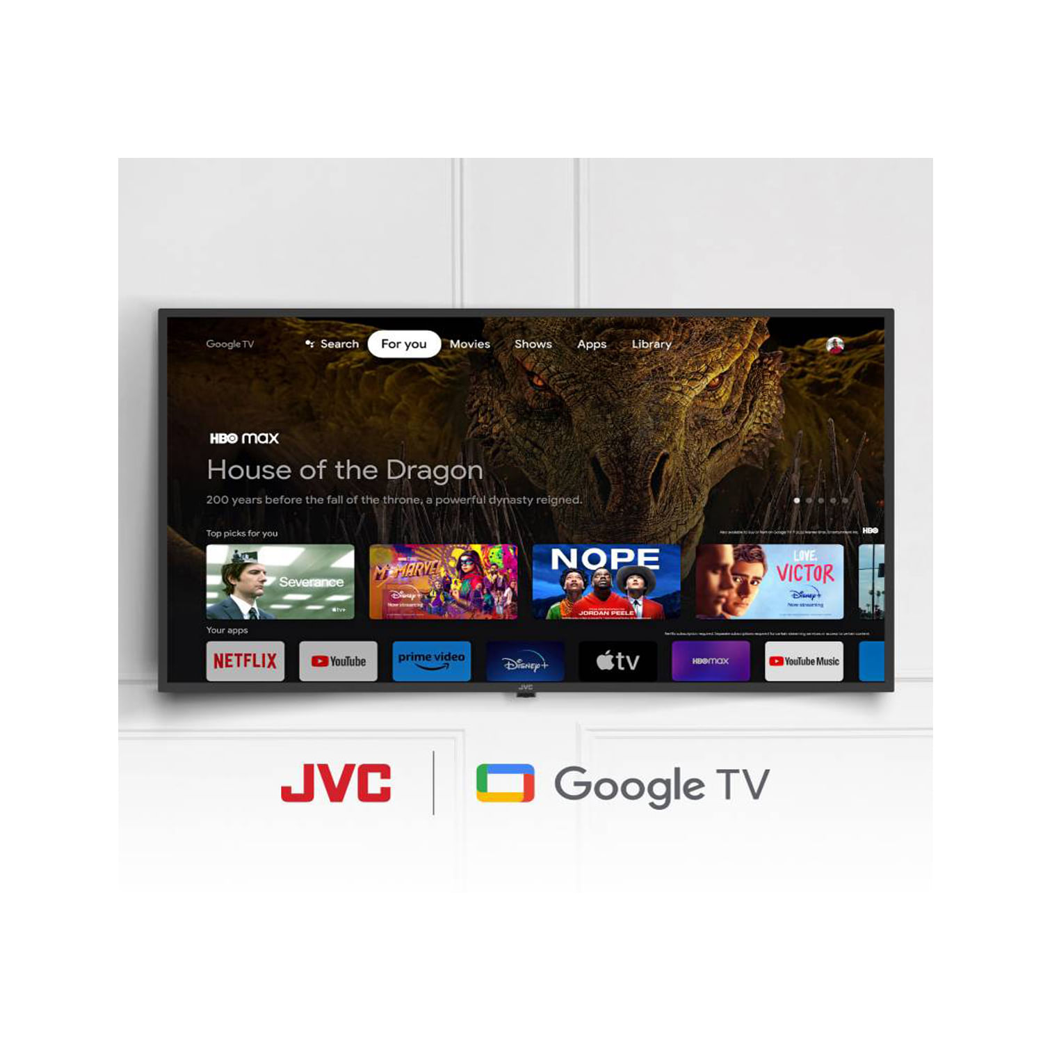Televisor JVC LT-65KB538 frameless LED 65 pulgadas UHD android TV ...