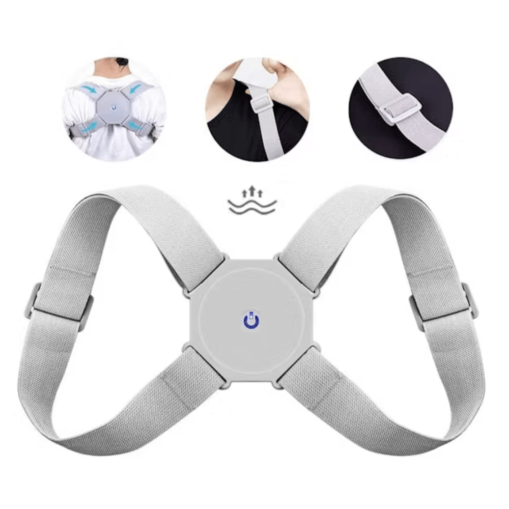 Corrector de Postura Inteligente con Sensor Recargable - Real Plaza