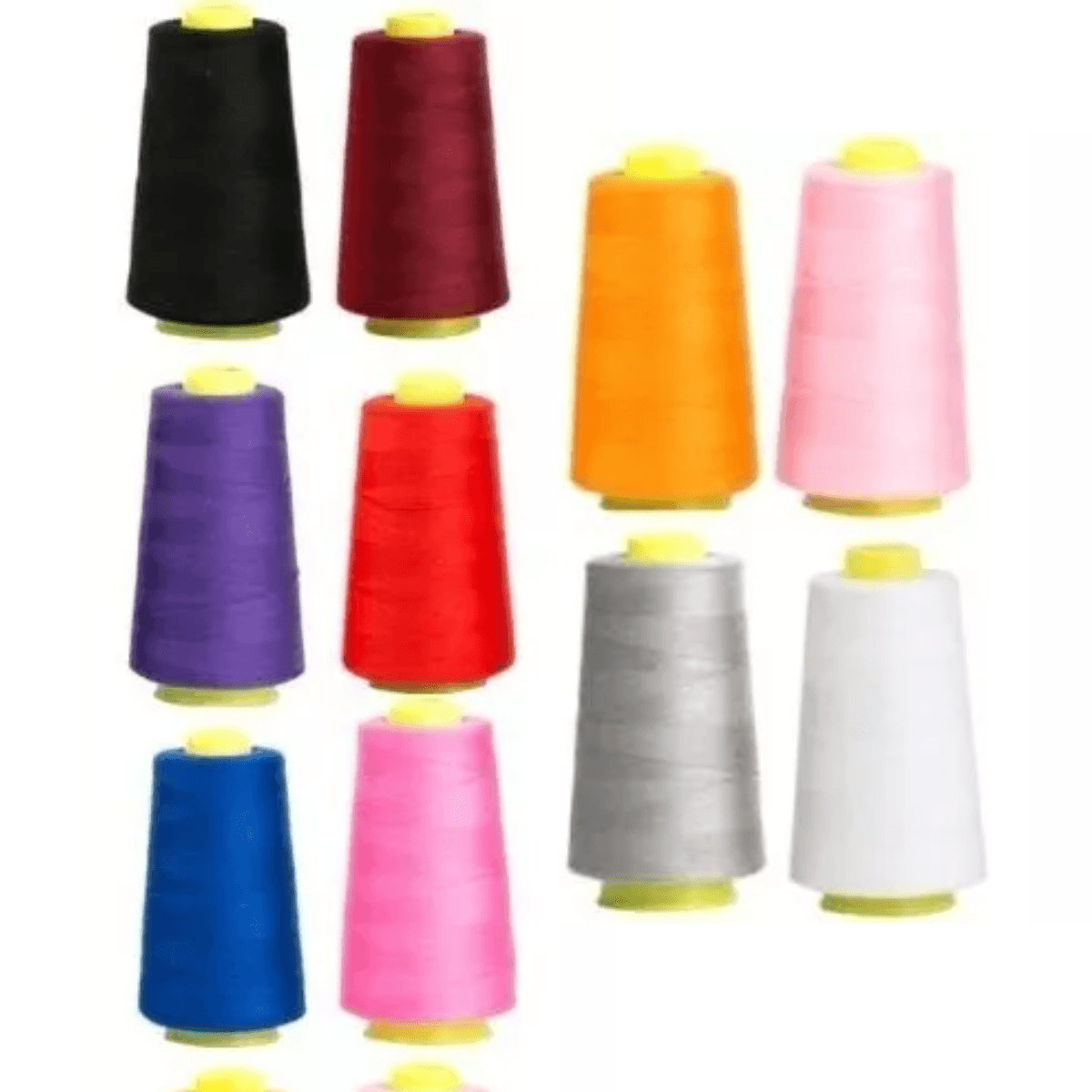 10 Conos de Hilo Colores 40 a 2 Cada Una por 5000 Metros para Máquina ...