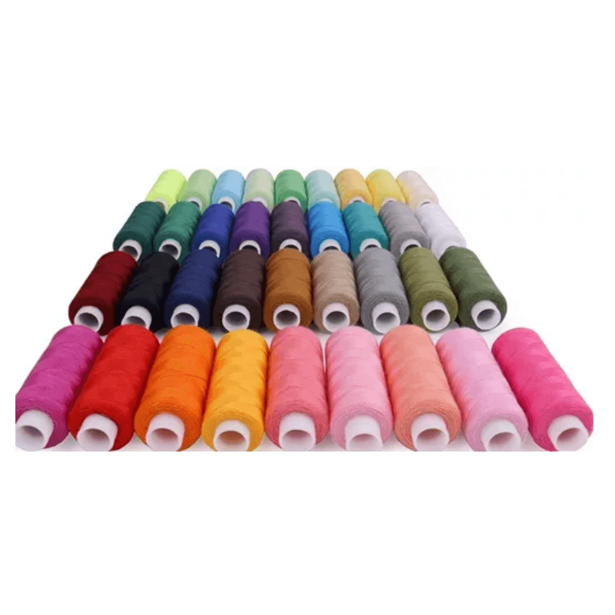 60 Hilos de Coser Hilos Tubino Bobinas de Hilo Poliéster por 400 Metros ...