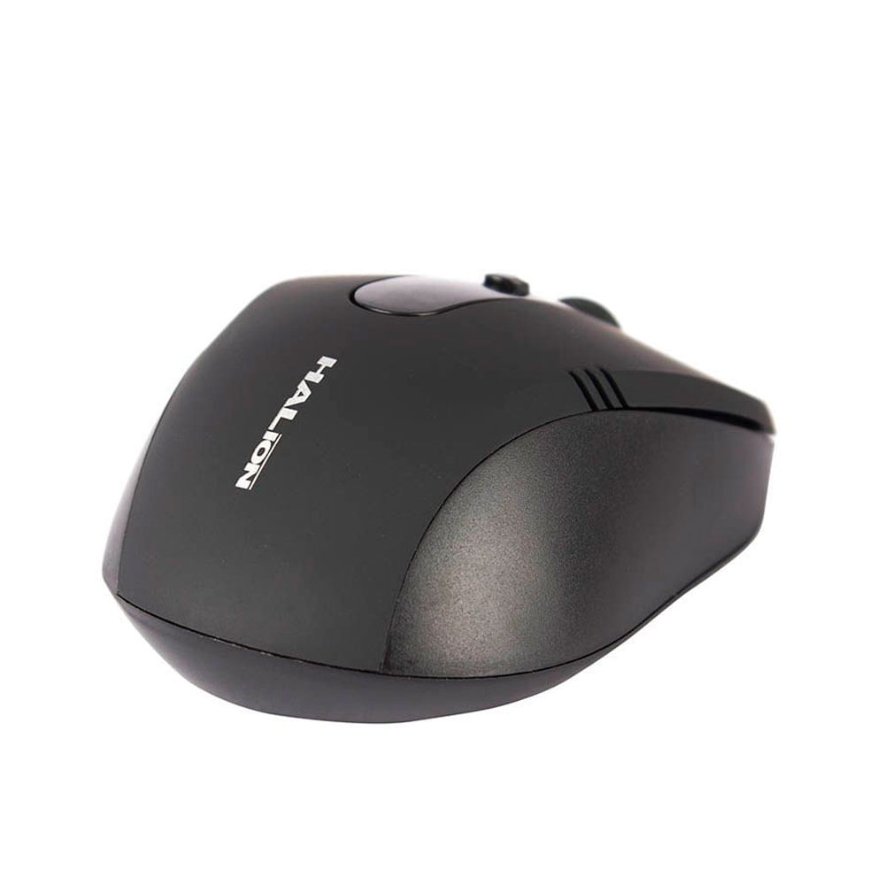 Mouse Halion Wireless M520W negro - Real Plaza