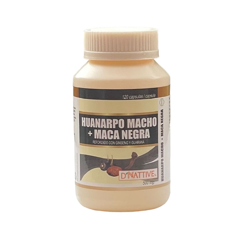 Huanarpo Macho + Maca Negra DNattive x 120 cápsulas - Real Plaza