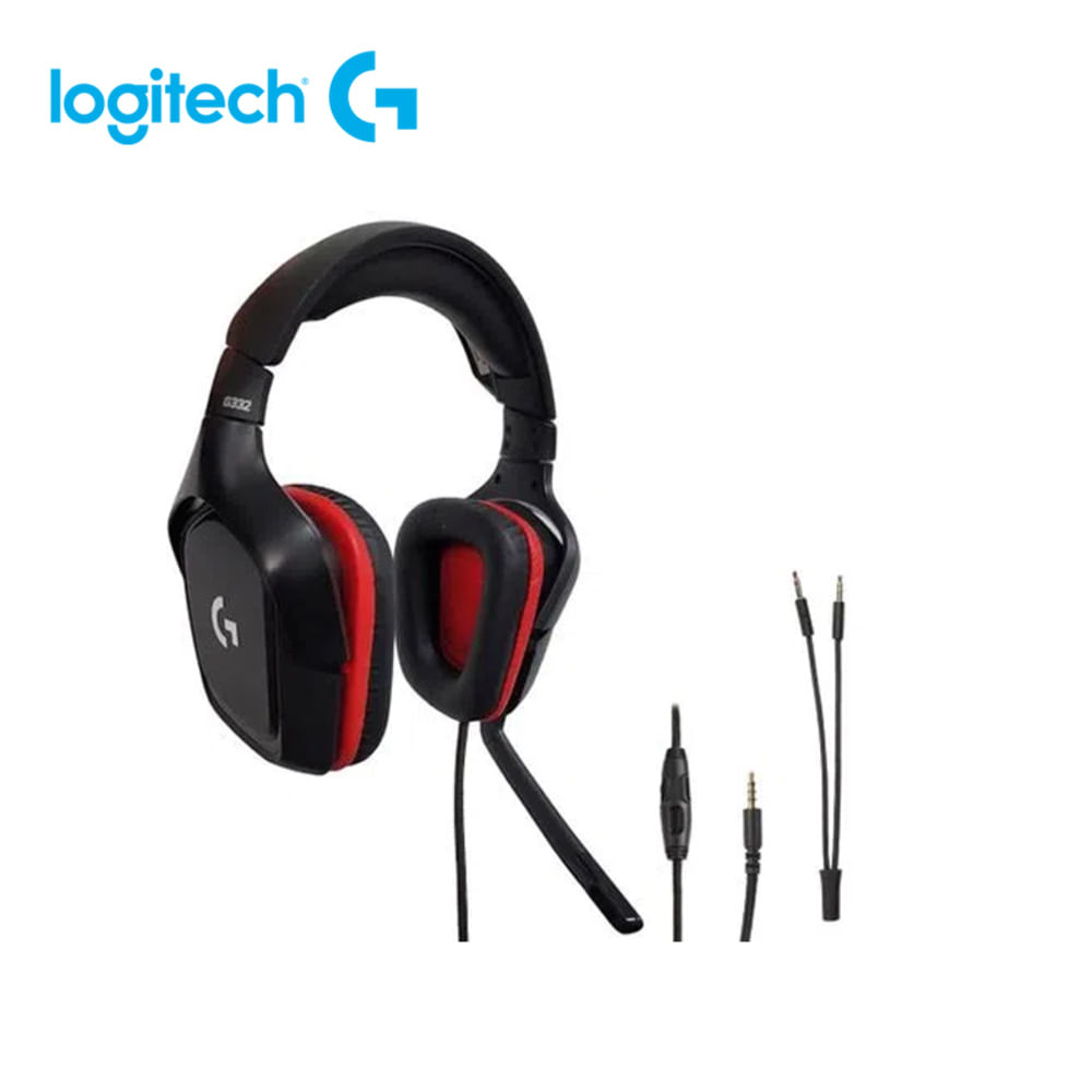Audifono C/Microf. Logitech G332 Stereo Black - Real Plaza