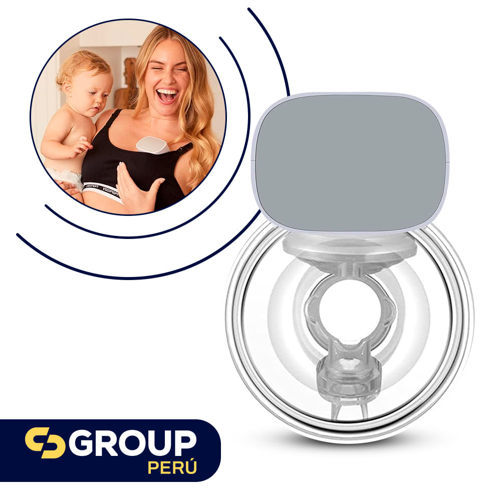 Extractor Leche Materna Inalámbrico S9 Masajeador 5 niveles Portátil ...