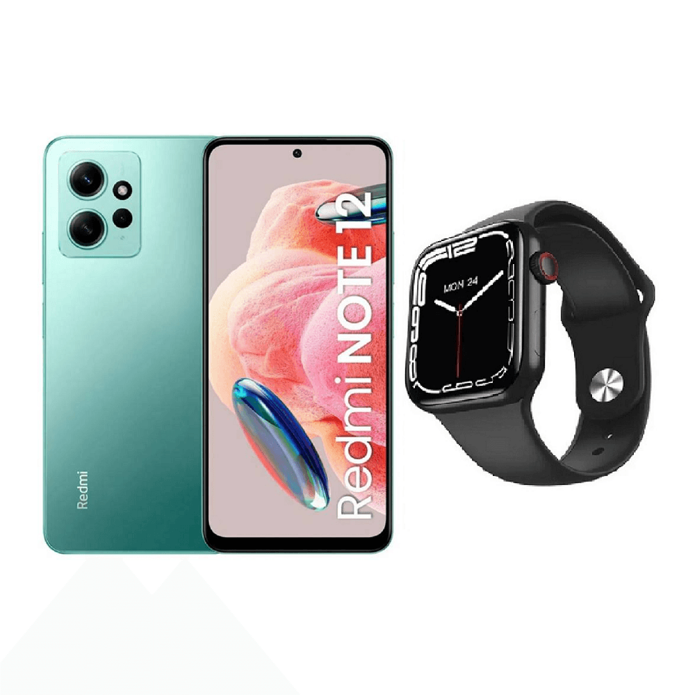 Xiaomi Redmi Note 12 128GB Verde + Smartwatch - Real Plaza