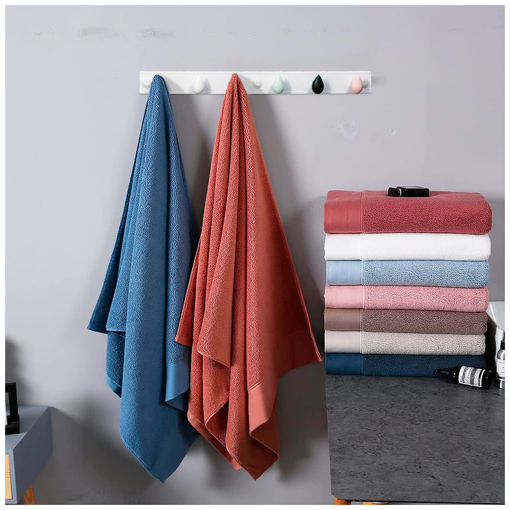 Colgador Perchero de Pared Organizador Accesorio de Baño F23 BL - Real ...