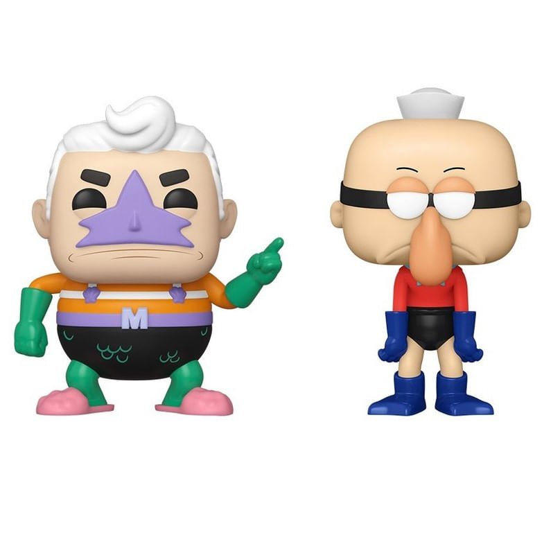 Funko Pop Bob Esponja Sirenoman y Chico Percebe exclusivos NYCC - Real ...