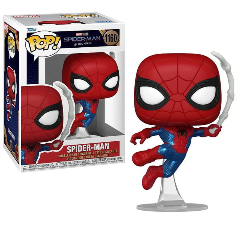 Funko Pop Spiderman No Way Home Spiderman Traje Final 1160 - Real Plaza