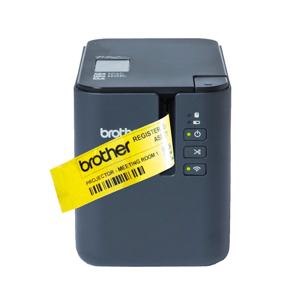 Rotuladora Brother PT-P900W Industrial conectividad WiFi y USB - Real Plaza