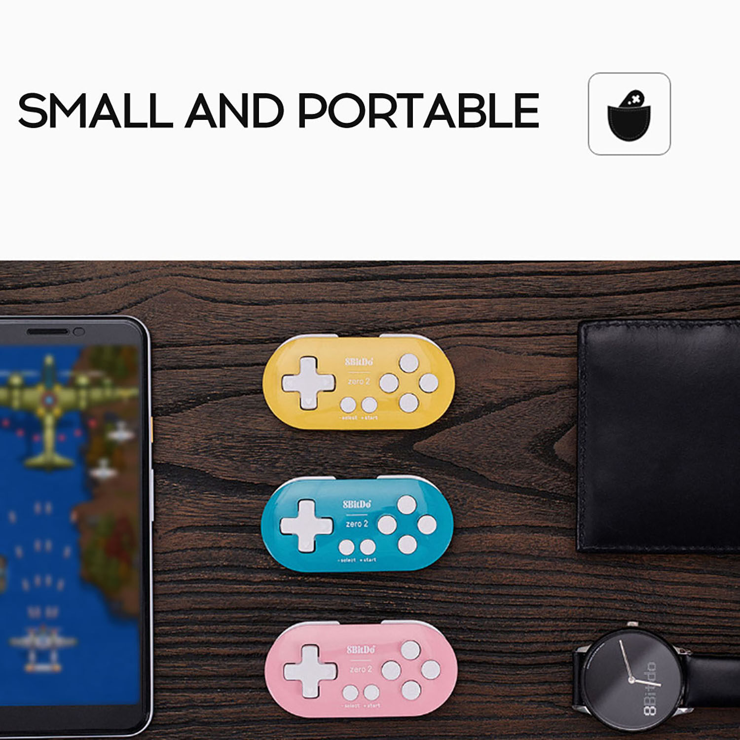 BT Gamepad Zero2 Compatible con Switch Windows Android Macos - Real Plaza