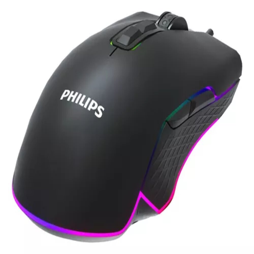 Mouse philips gamer g201 8 botones - Real Plaza