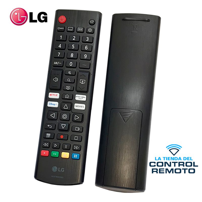 Control Lg Original Akb76040303 Para Todo Lg Smart Tv - Real Plaza