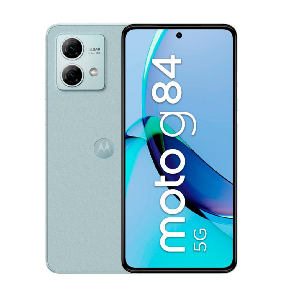 Celular Motorola Moto G84 8GB+256GB Azul eSIM + Moto Buds 135 - Real Plaza