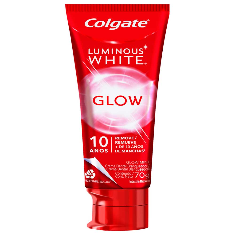 Pasta Dental COLGATE Luminous White Glow 70g - Real Plaza
