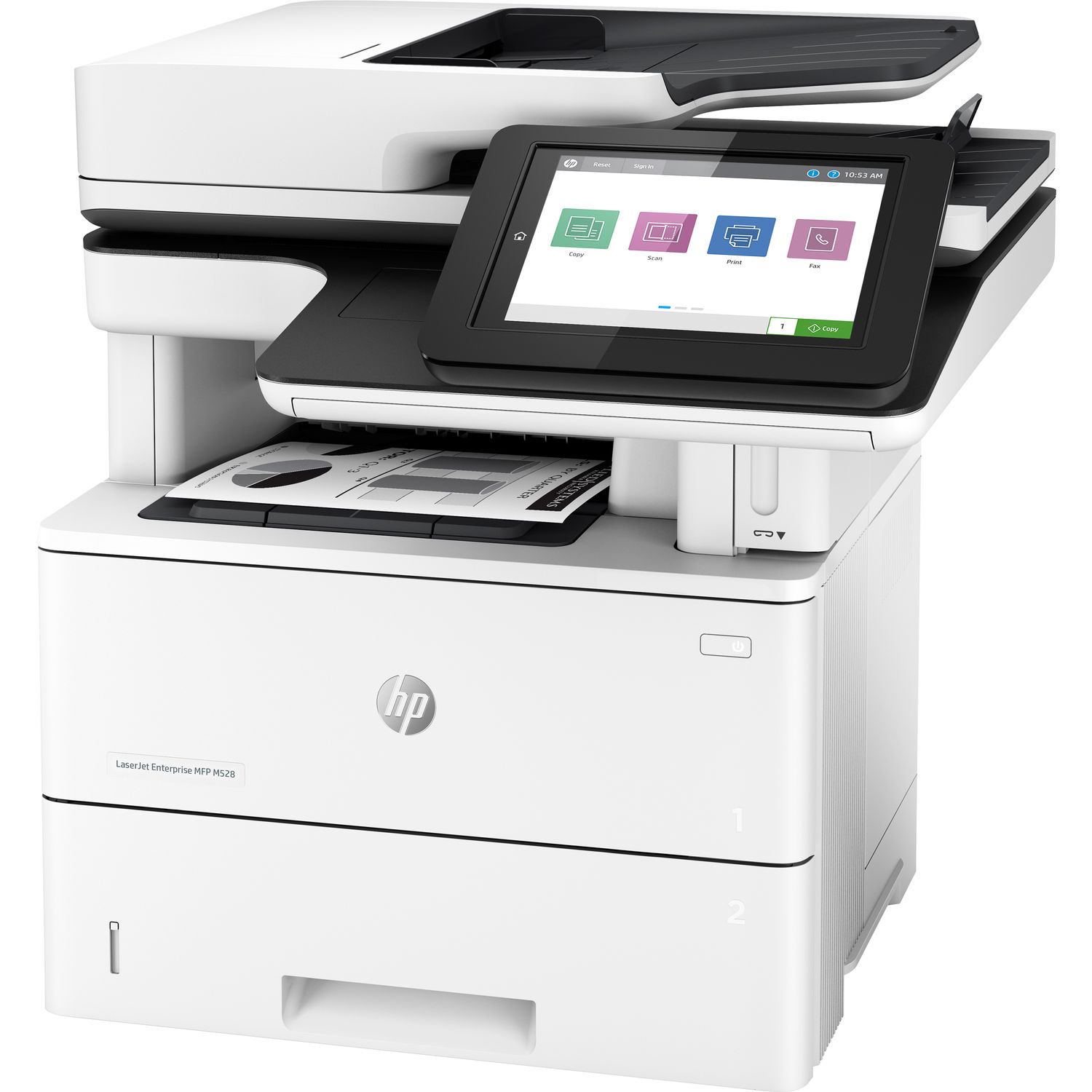 Impresora Láser Monocromática Hp Mfp M528F - Real Plaza