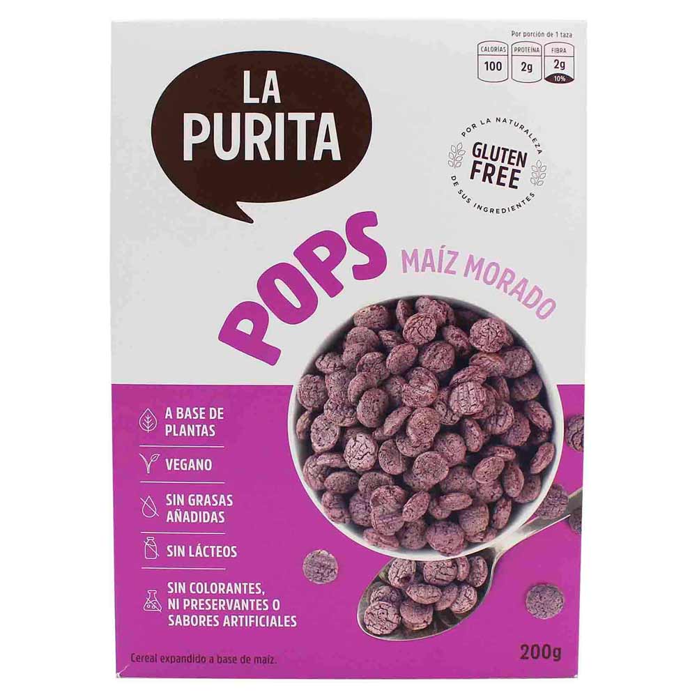 Cereal LA PURITA Maíz Morado Caja 200g - Real Plaza